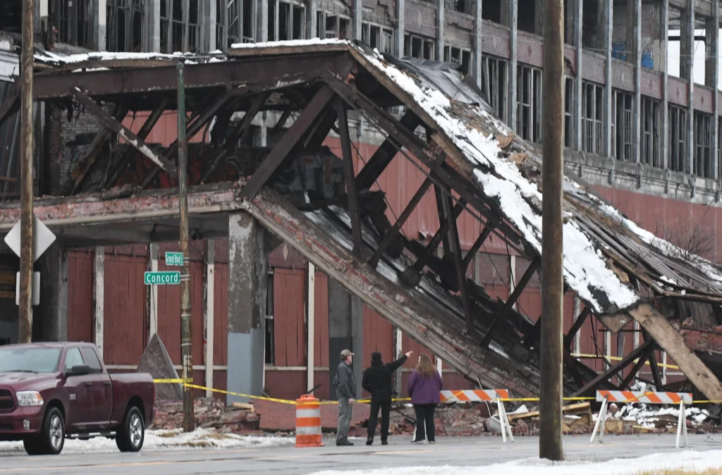 Another Automotive Landmark Destroyed: The Packard Plant’s Bridge Has ...